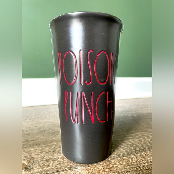 Rae Dunn | Dining | Rae Dunn Poison Punch Travel Mug Halloween Black ...